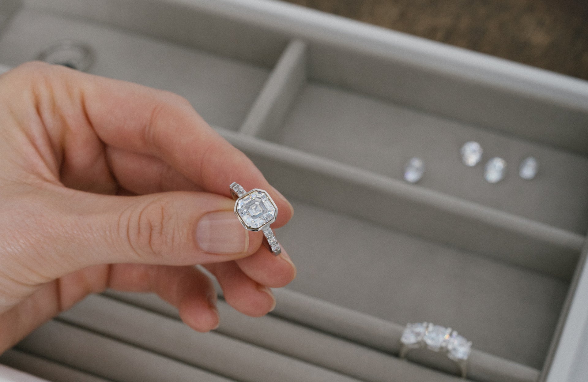 Aboveground Diamond Commitment Rings – Monarc Jewellery